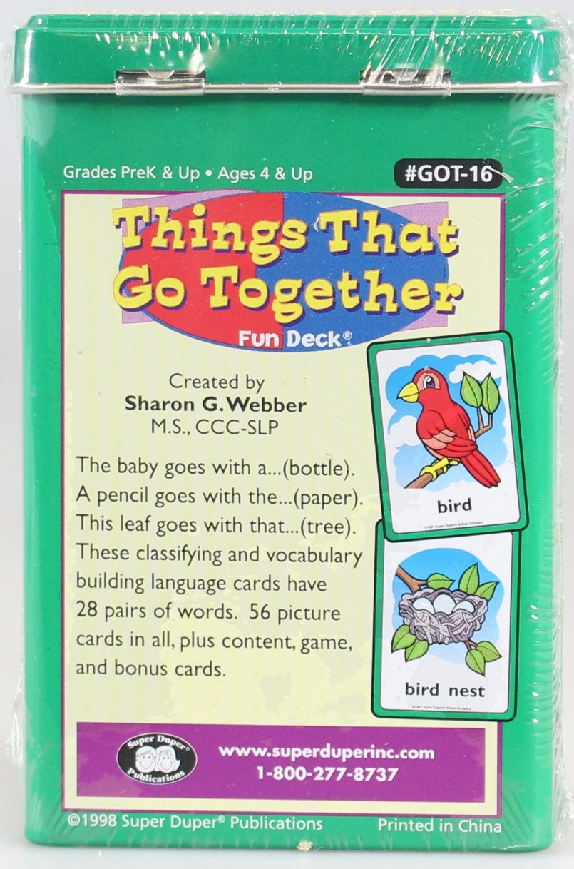 Things That Go Together In Pairs