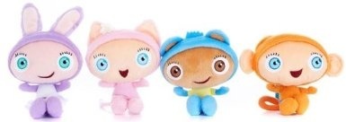 NEW CBeebies Waybuloo Plush Soft Toy Cute Lau Lau/Di Li/Jo Jo/Nok Tok ...