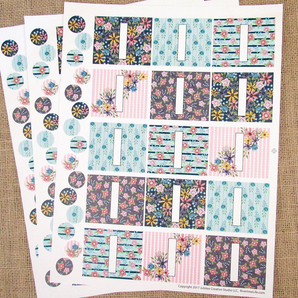 45 Prismatic Poly Weatherproof Labels 45 Round Stickers for Essential ...